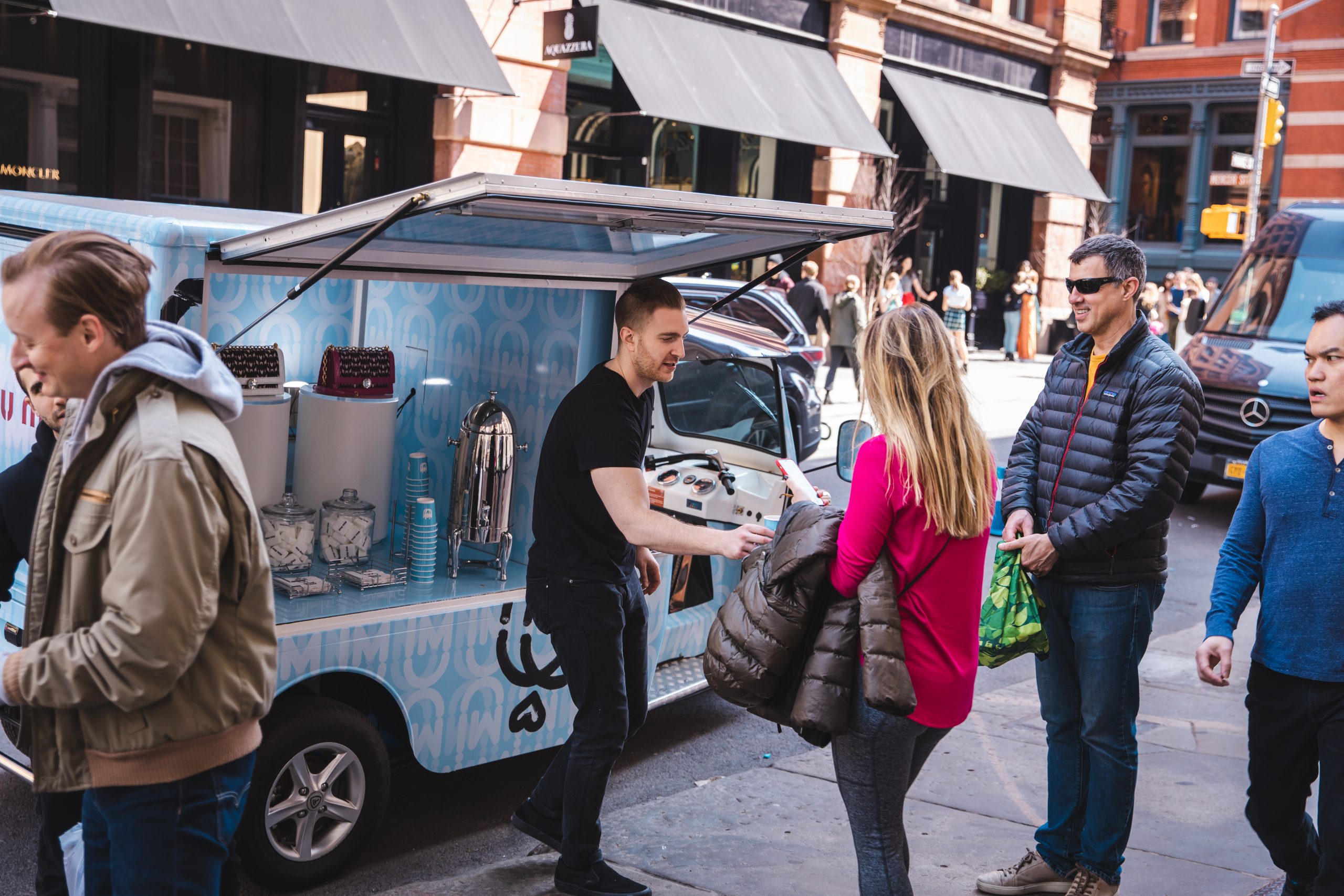 Miu Miu Mobile Showroom & Cafe Pop-Up Shop | FTP Agency