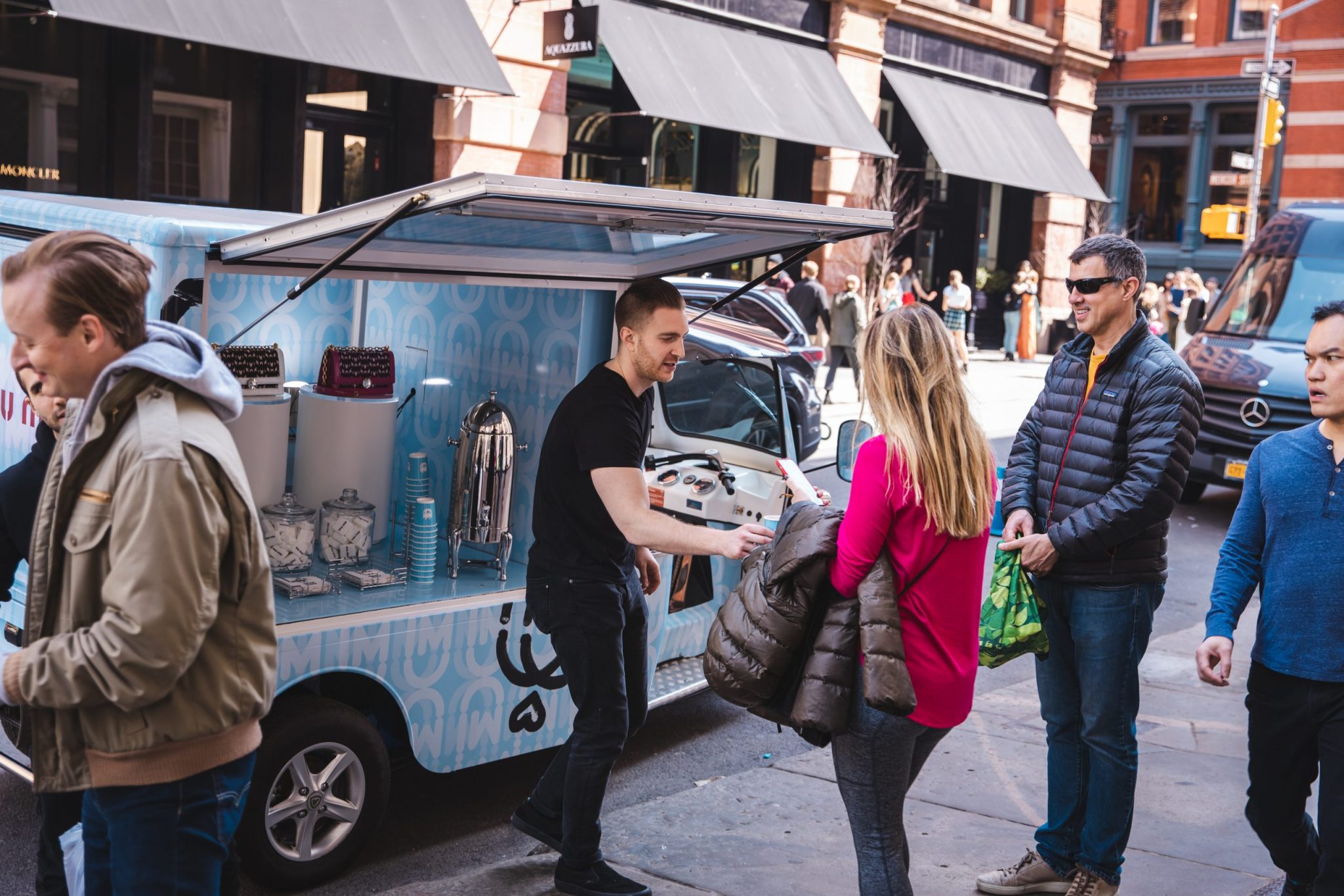 Miu Miu Mobile Showroom & Cafe Pop-Up Shop | FTP Agency