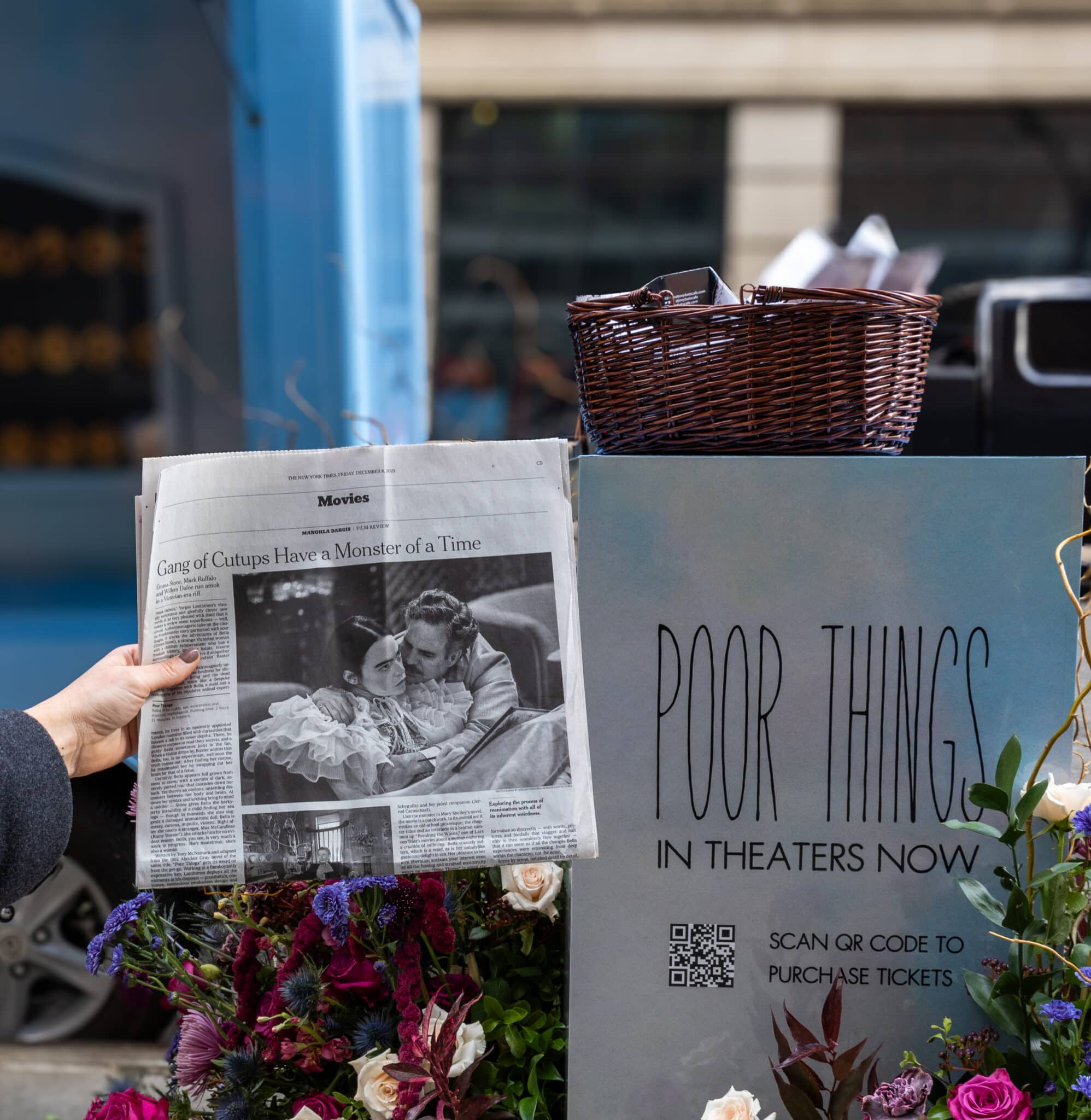 Poor Things Film Premiere Mobile Pop-Up | FTP Agency